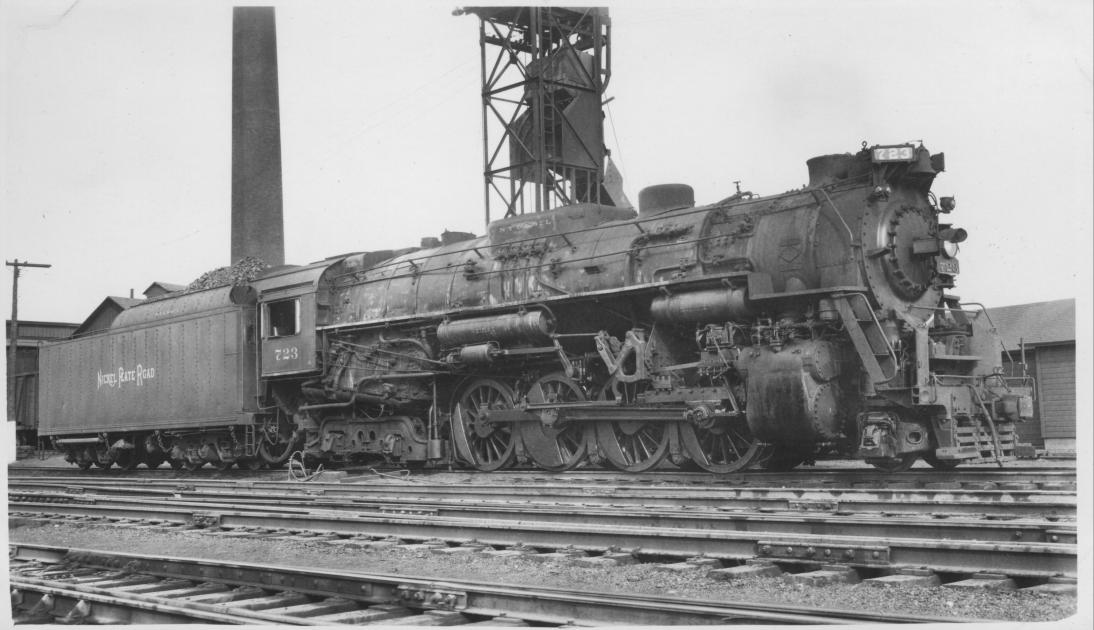 NKP S-1 723 Madison IL 1940's | The Nickel Plate Archive