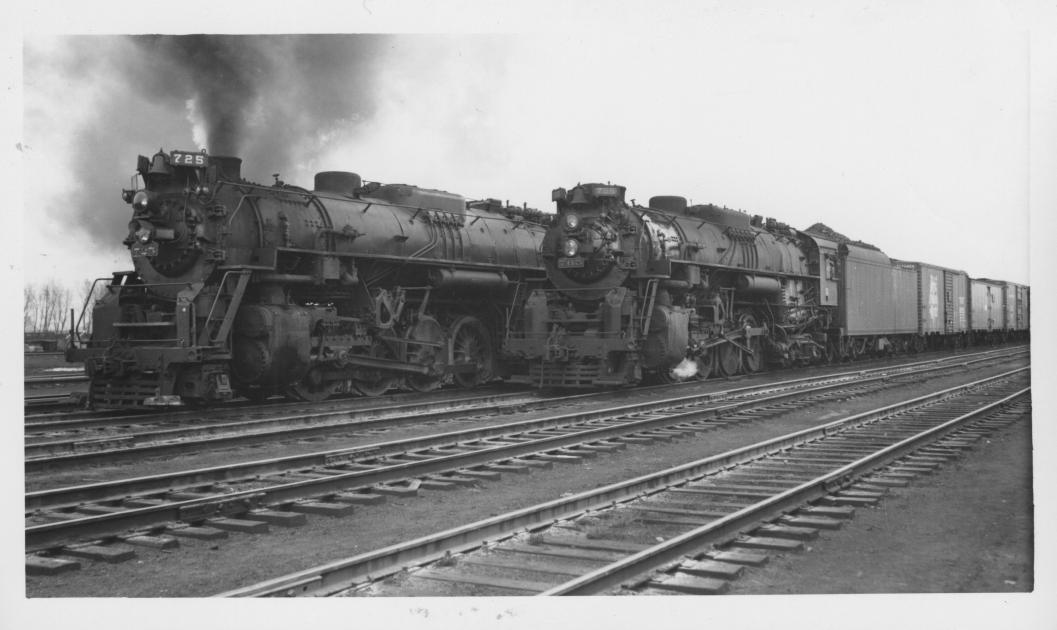 NKP S-1 725 Bellevue OH November 1954 | The Nickel Plate Archive