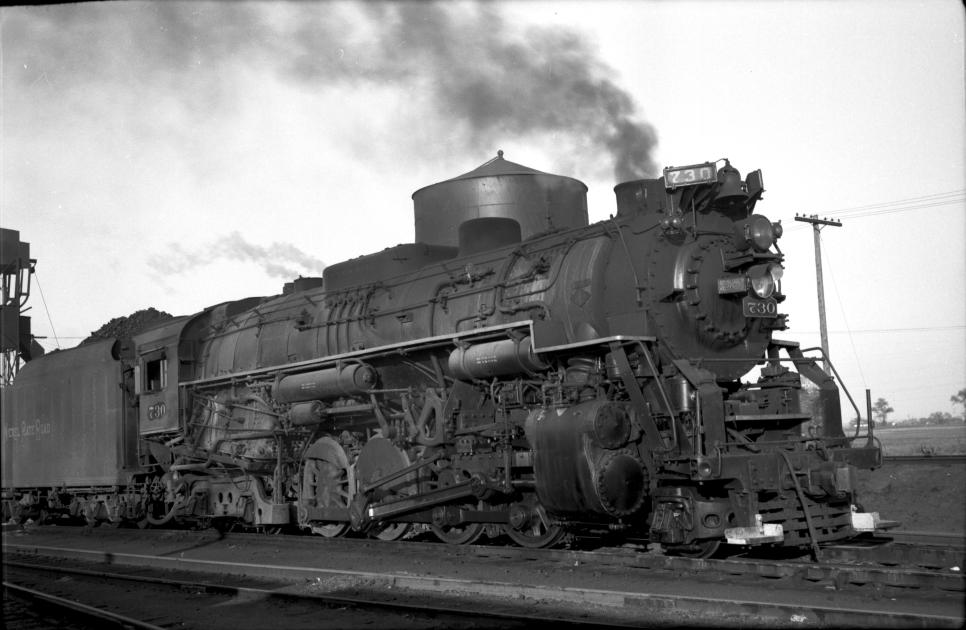 NKP S-1 730 Madison IL 1953 | The Nickel Plate Archive