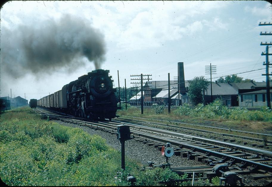 NKP S-1 733 North East PA 8-15-1953 EB | The Nickel Plate Archive