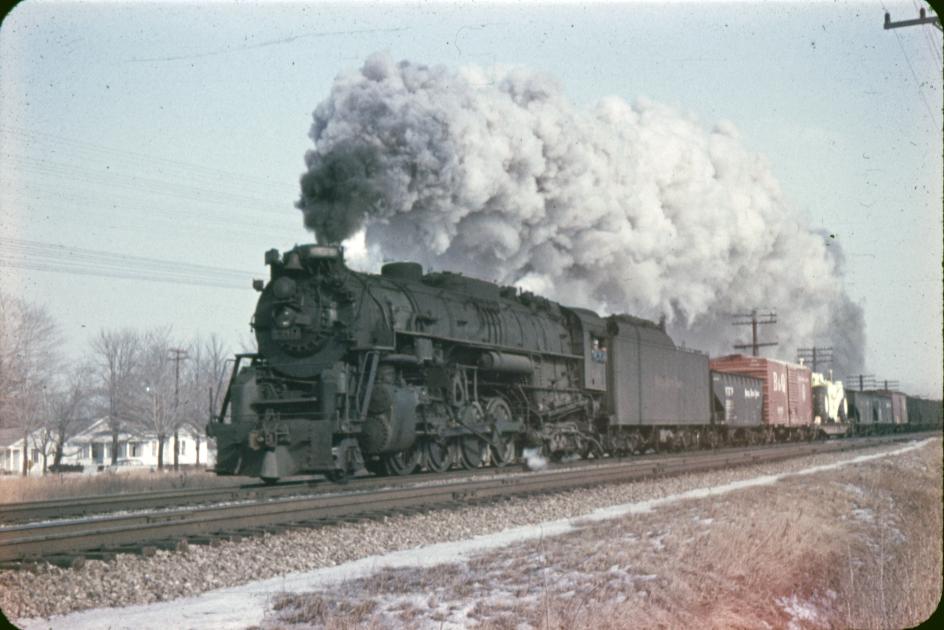 NKP S-1 736 Avon Lake OH wb 3-19-1957 PTH | The Nickel Plate Archive