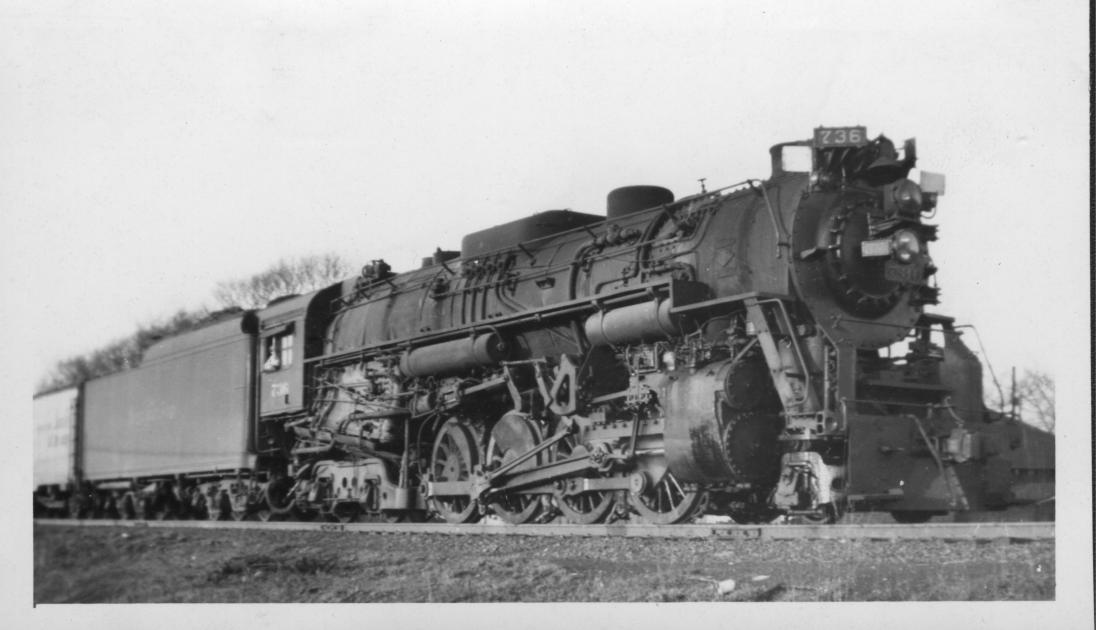 NKP S-1 736 Lackawanna NY 5-2-1957 | The Nickel Plate Archive