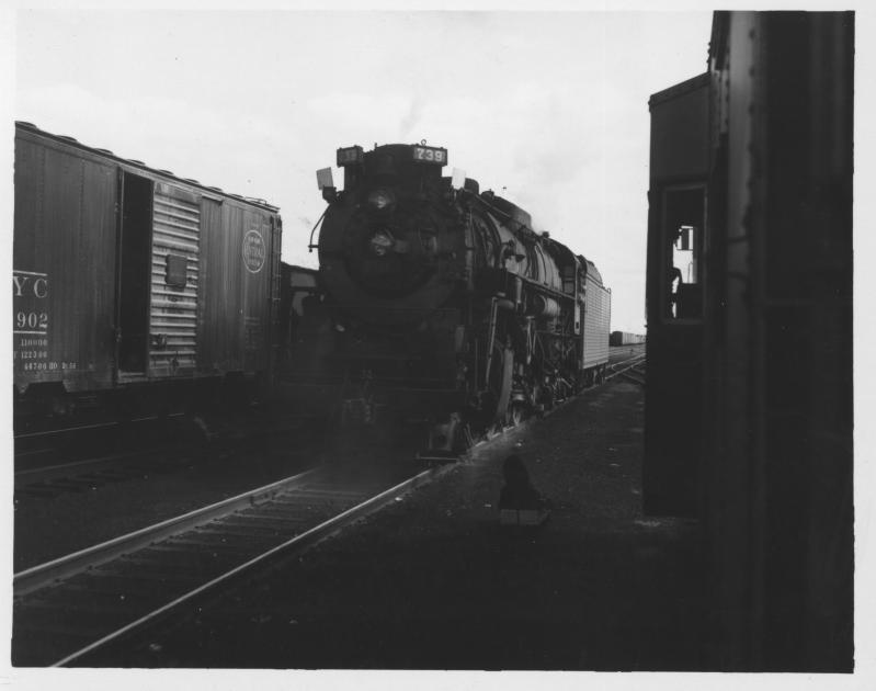 NKP S-1 739 Bellevue OH ca.1957 | The Nickel Plate Archive