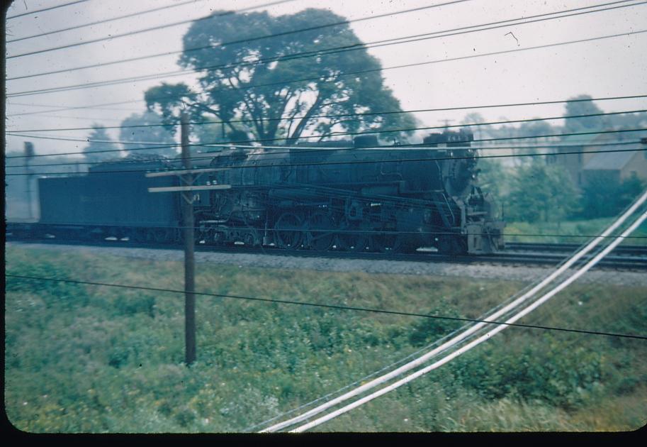 NKP S-2 741 Wesleyville PA 9-1953WB | The Nickel Plate Archive