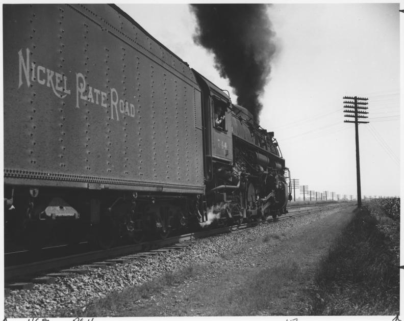 NKP S-2 744 Bellevue OH 6-1958 eb PTH | The Nickel Plate Archive