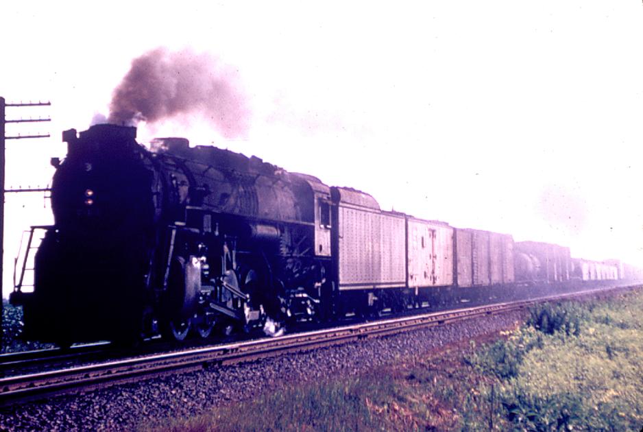 NKP S-2 744 Buffalo Division westbound with train | The Nickel Plate ...