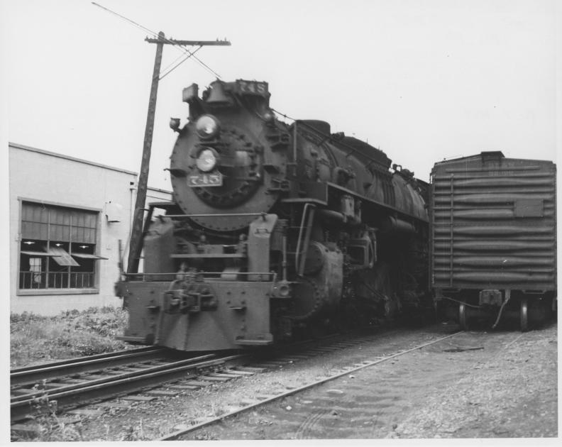 NKP S-2 745 Erie PA 7-30-1957 | The Nickel Plate Archive
