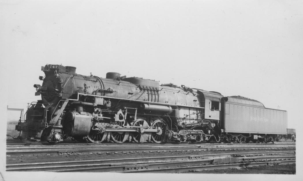 NKP S-2 747 Bellevue OH 8-21-1948 | The Nickel Plate Archive