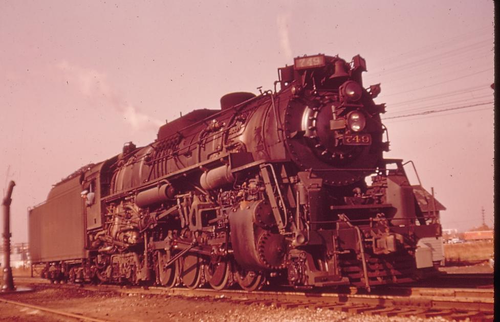 NKP S-2 749 Osborn Yard IN waiting to move | The Nickel Plate Archive