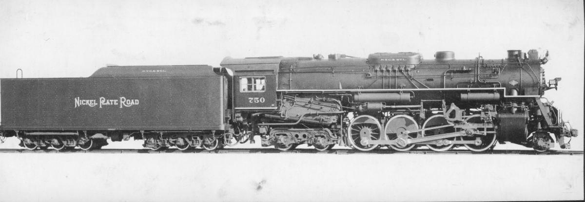 NKP S-2 750 Builders Photo | The Nickel Plate Archive