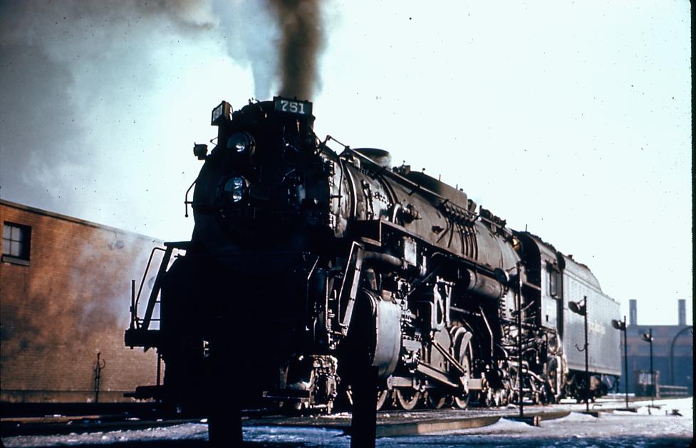 NKP S-2 751 Chicago IL at Calumet Roundhouse | The Nickel Plate Archive