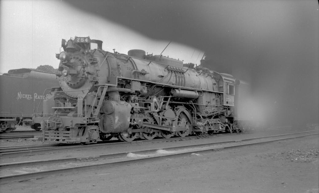 NKP S-2 754 Bellevue OH LF View WT | The Nickel Plate Archive