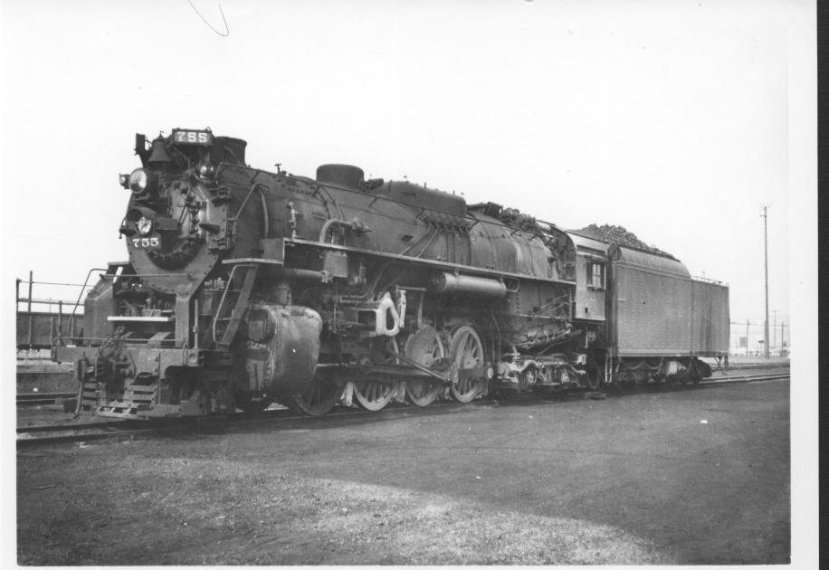 NKP S-2 755 Bellevue OH 6-8-1956 | The Nickel Plate Archive