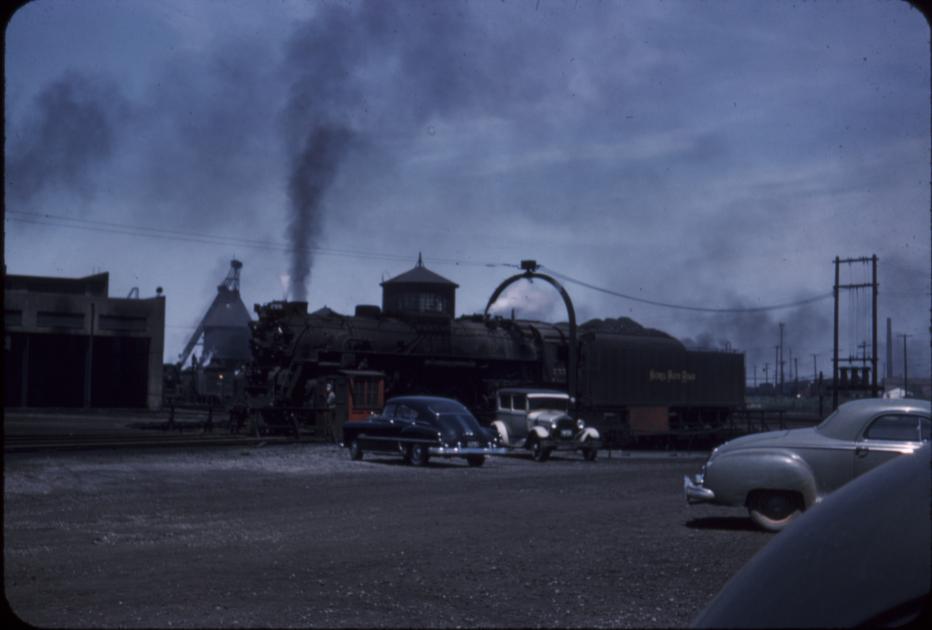 NKP S-2 755 Bellevue OH turntable 6-56 PTH | The Nickel Plate Archive