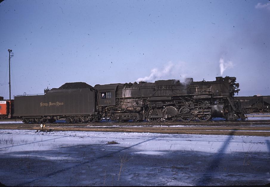 NKP S-2 755 Calumet IL Yard 2-1956 | The Nickel Plate Archive