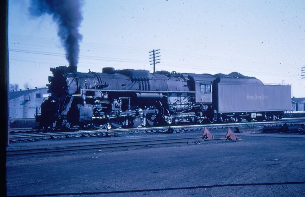NKP S-2 756 East Wayne IN on service track | The Nickel Plate Archive