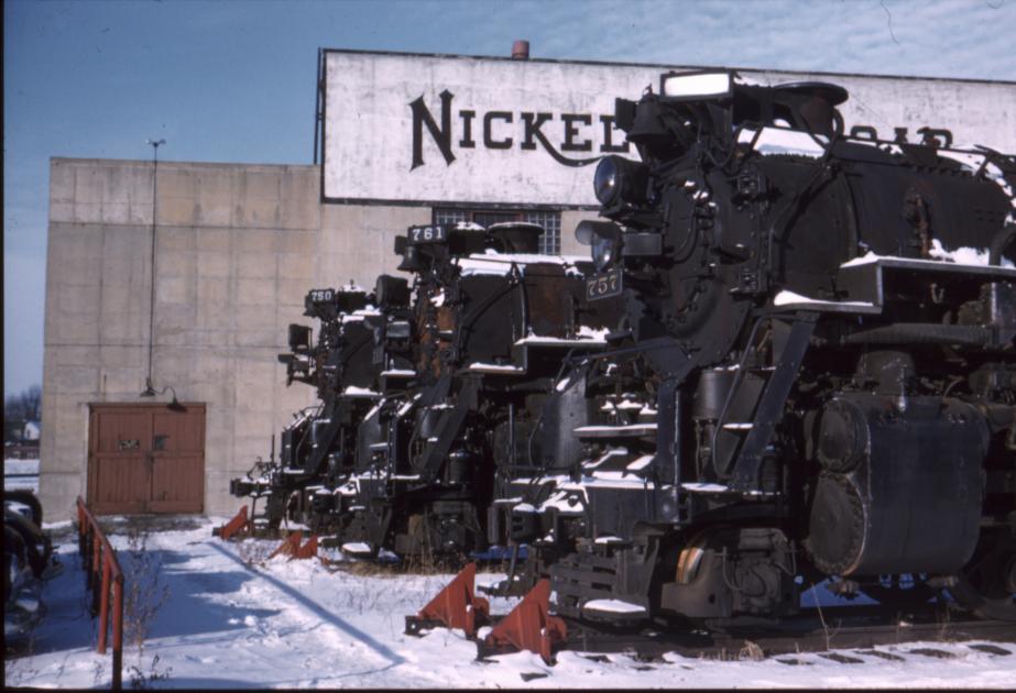 NKP S-2 757-761-750 Bellevue OH 1-1959 PTH | The Nickel Plate Archive