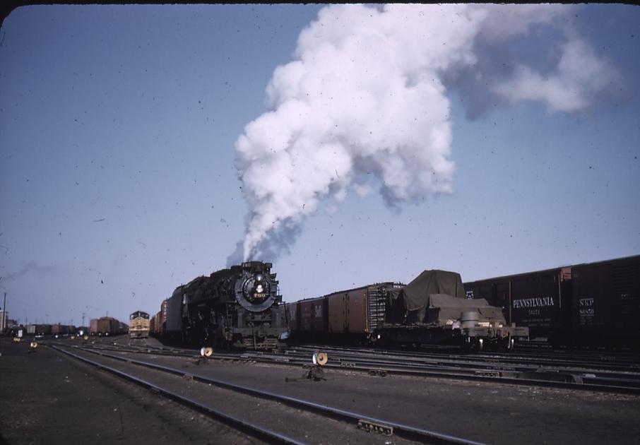 NKP S-2 760 Bellevue OH Yards 3-1957 JKR | The Nickel Plate Archive