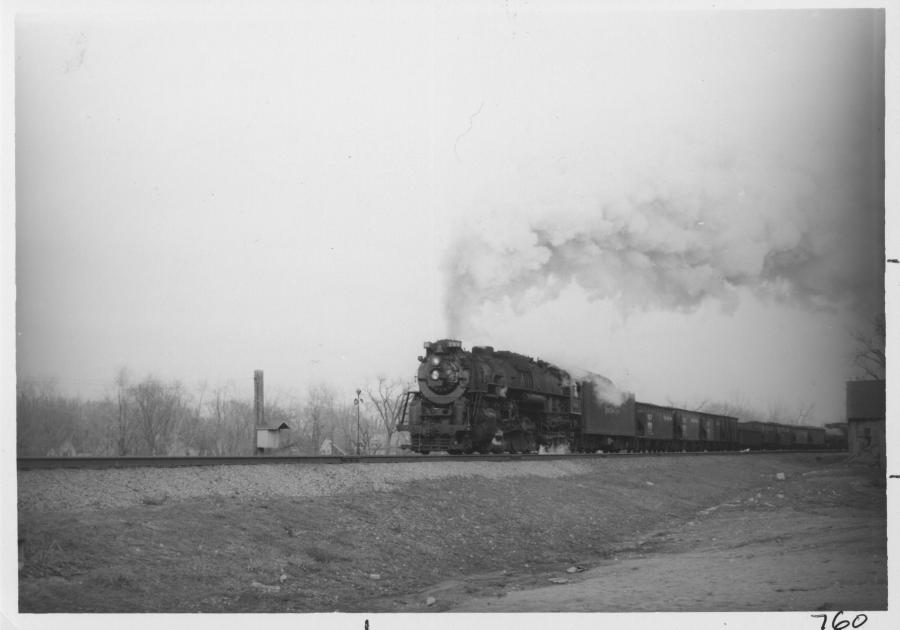 NKP S-2 760 Fort Wayne IN 2-17-1957 | The Nickel Plate Archive