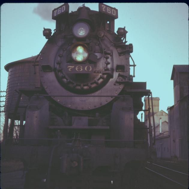NKP S-2 760 Front View DKR | The Nickel Plate Archive