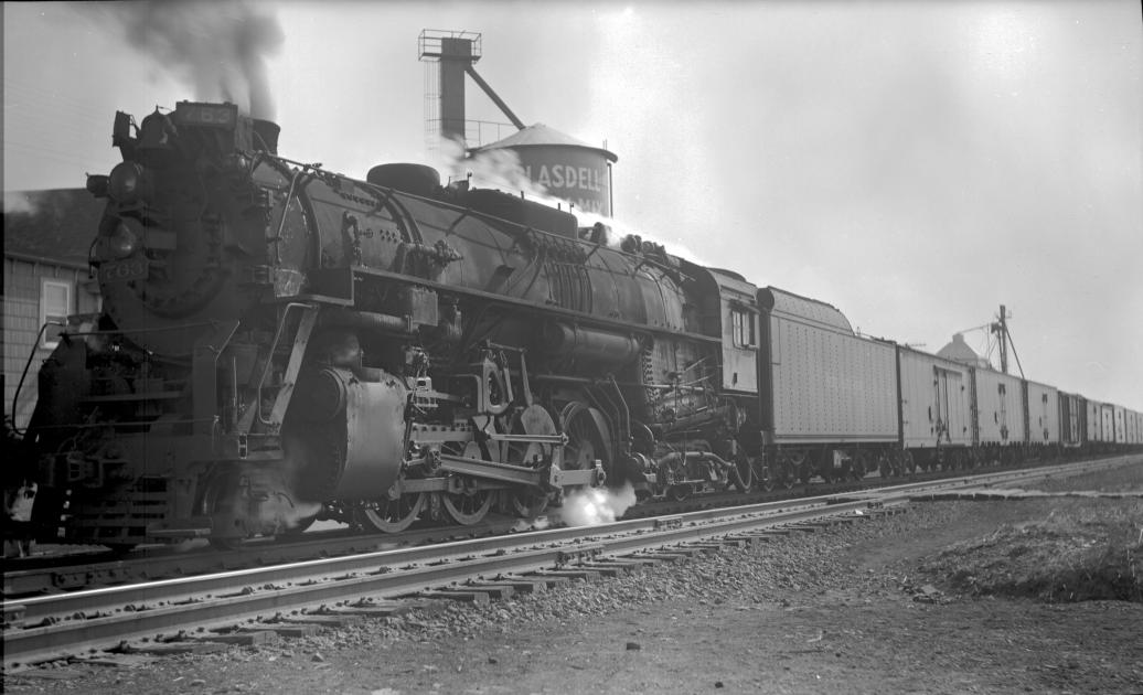 NKP S-2 763 Blasdell NY 3-16-1957 | The Nickel Plate Archive