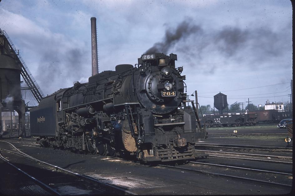 NKP S-2 764 Bellevue OH 5-26-1957 | The Nickel Plate Archive