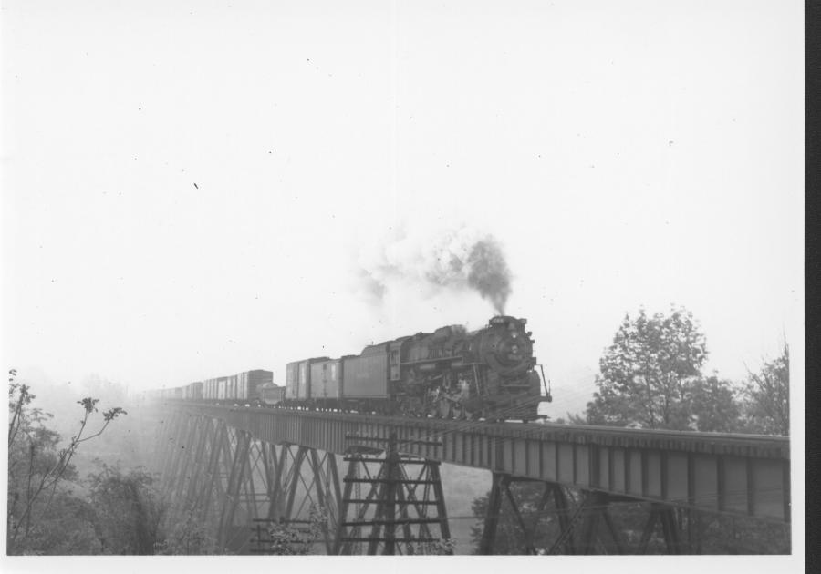 NKP S-2 764 Painesville OH Trestle wb | The Nickel Plate Archive