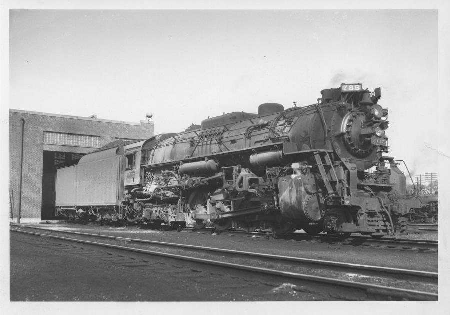NKP S-2 765 East Wayne IN 1957 NKPHTS | The Nickel Plate Archive