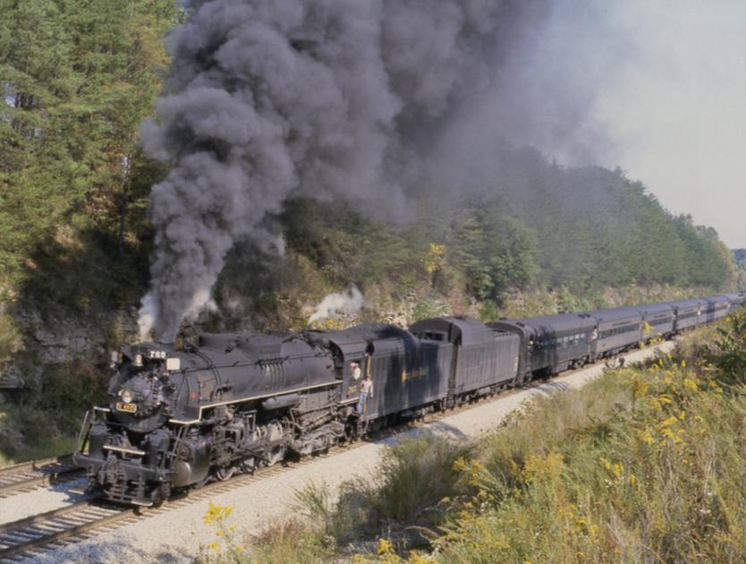 NKP S-2 765 NRHS Special 1991 Left front view | The Nickel Plate Archive