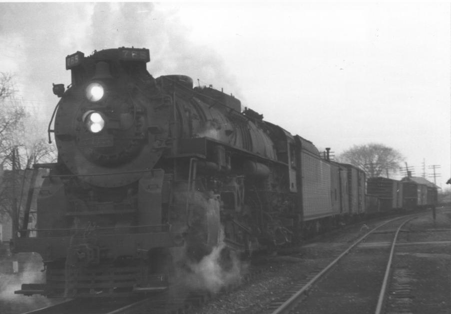 NKP S-2 765 Valparaiso IN 12-7-1956 | The Nickel Plate Archive