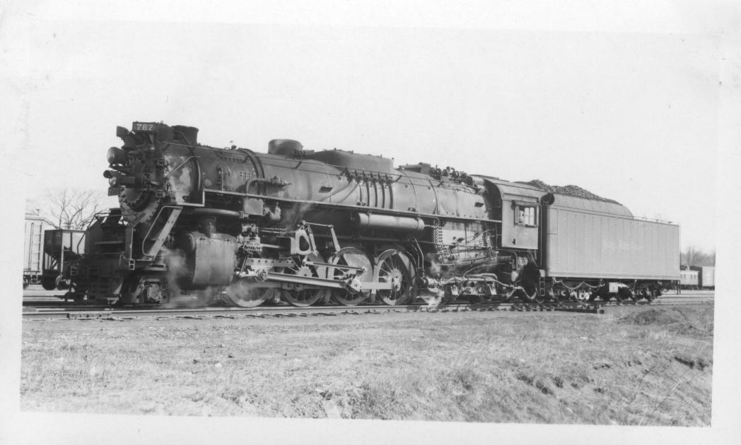 NKP S-2 767 Bellevue OH 3-10-1955 | The Nickel Plate Archive