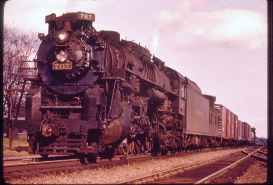 NKP S-2 767 Sidney IN 1953 | The Nickel Plate Archive