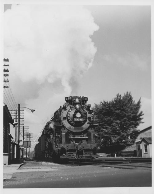 NKP S-2 768 Fort Wayne IN 9-11-1954 DAB | The Nickel Plate Archive