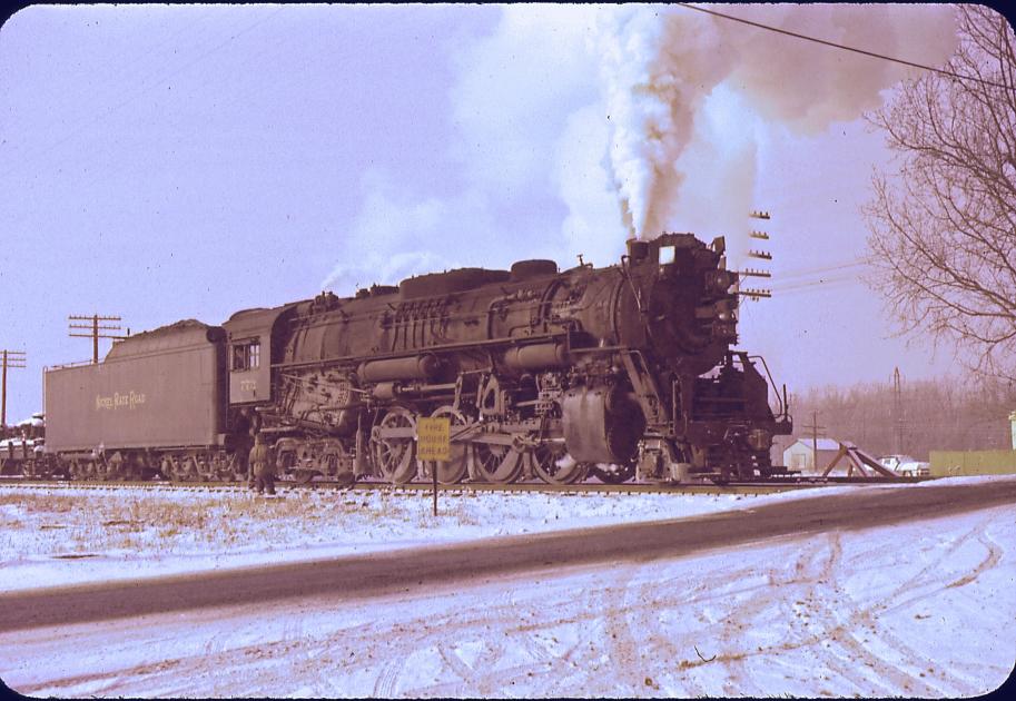 NKP S-3 772 Lakeview NY Relief train 1-1958 | The Nickel Plate Archive
