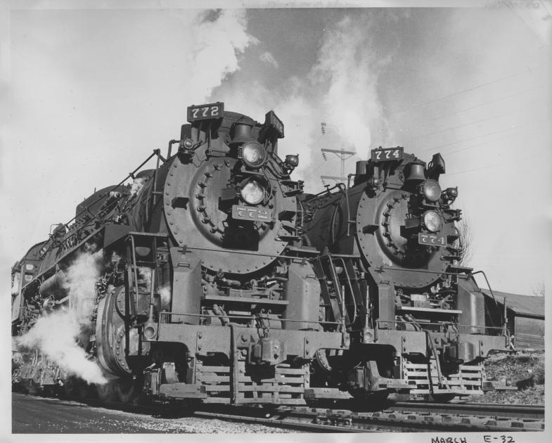 NKP S-3 772 Westfield NY 1950's | The Nickel Plate Archive