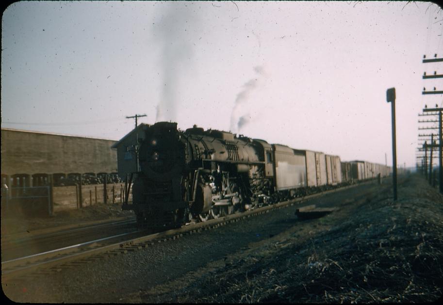 NKP S-3 777 Wesleyville PA 4-1954 WB | The Nickel Plate Archive