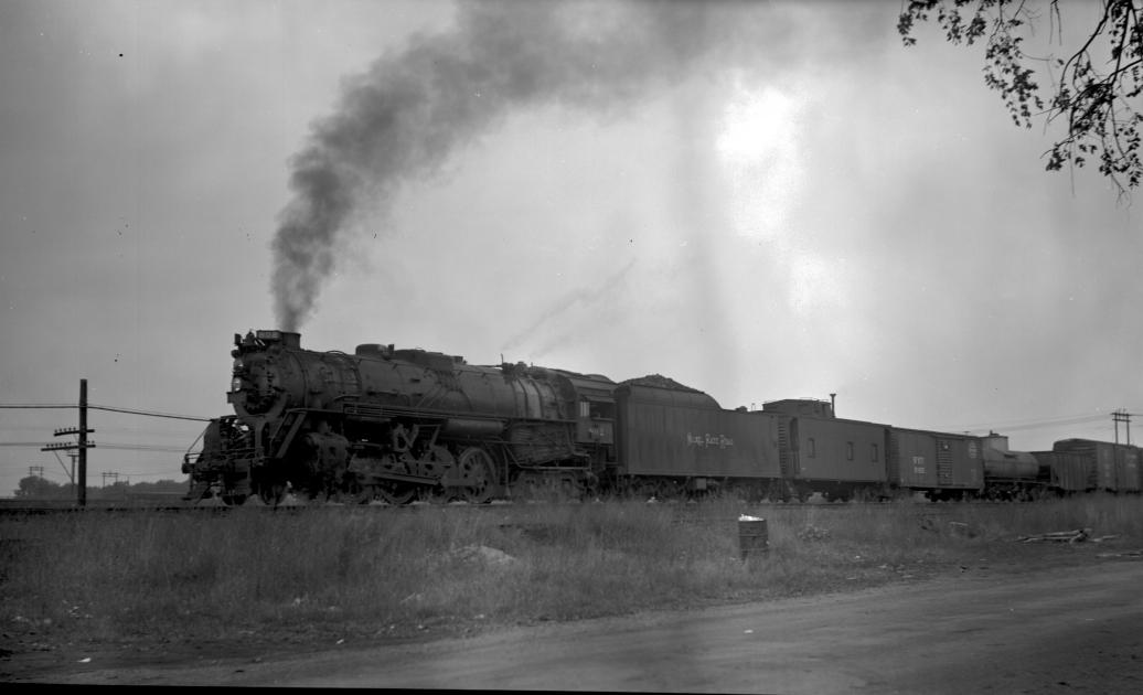 NKP S-4 802 Lackawanna NY 9-14-1957 | The Nickel Plate Archive