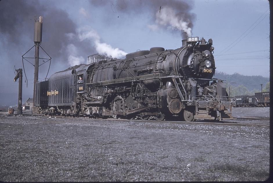 NKP S-4 806 Dillonvale OH 5-7-1955 | The Nickel Plate Archive