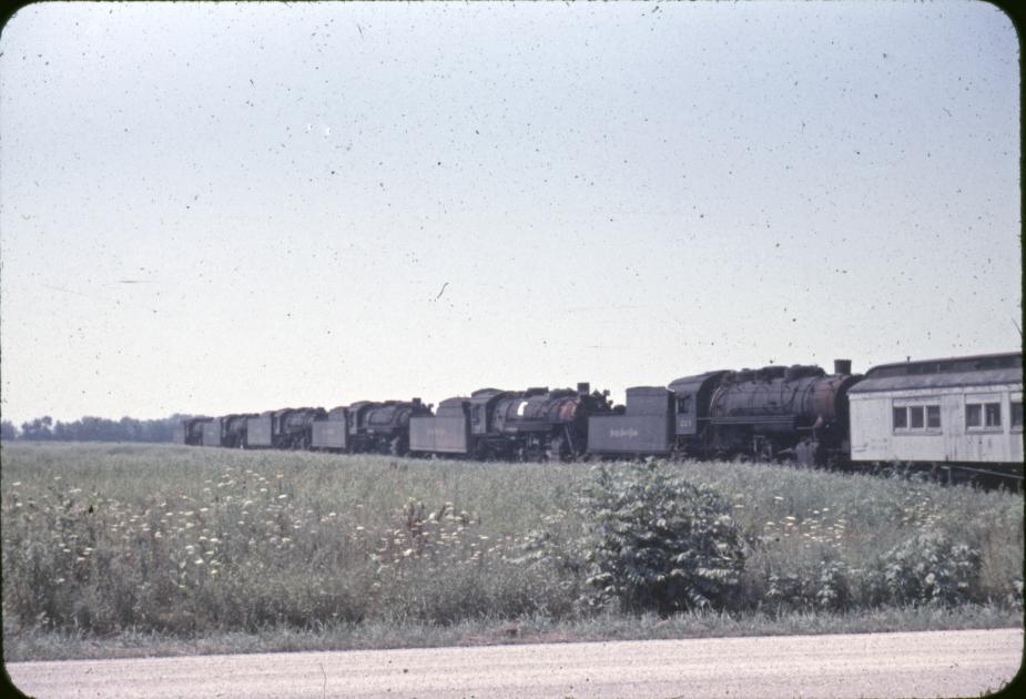 NKP Scrap Line Bellevue OH 7-28-1957 PTH | The Nickel Plate Archive