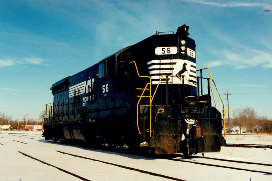 NKP SD9 356 Sandusky OH as NS 56 | The Nickel Plate Archive