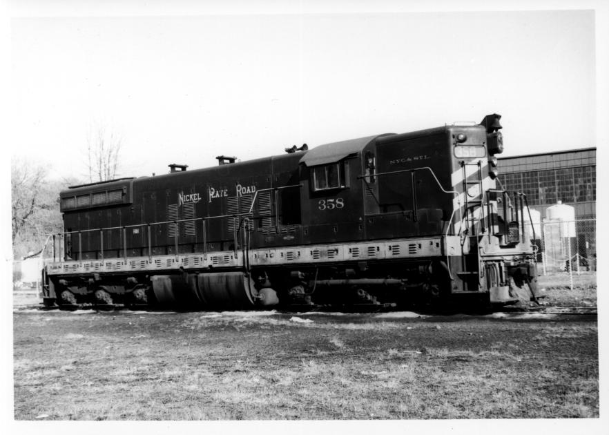 NKP SD9 358 Zanesville OH 1964 HAM | The Nickel Plate Archive