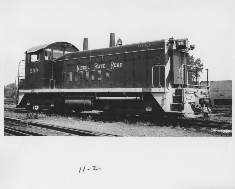 NKP SW9 239 East Wayne IN 1964 NKPHTS | The Nickel Plate Archive
