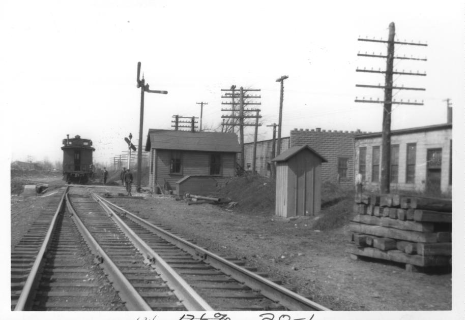 NKP Tower Ashtabula OH KG Tower looking west | The Nickel Plate Archive