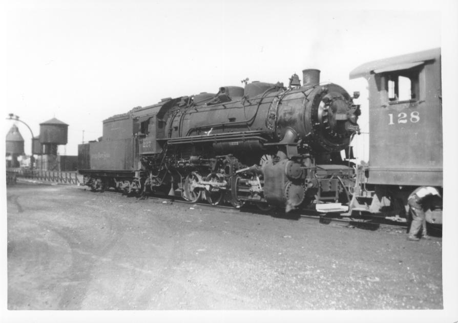 NKP U-3c 227 Bellevue OH 7-14-1957 | The Nickel Plate Archive