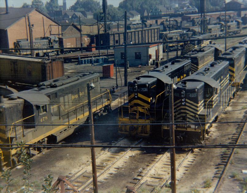 NKP View Buffalo NY Diesel Service Area 8-1962 M.Wronski | The Nickel ...