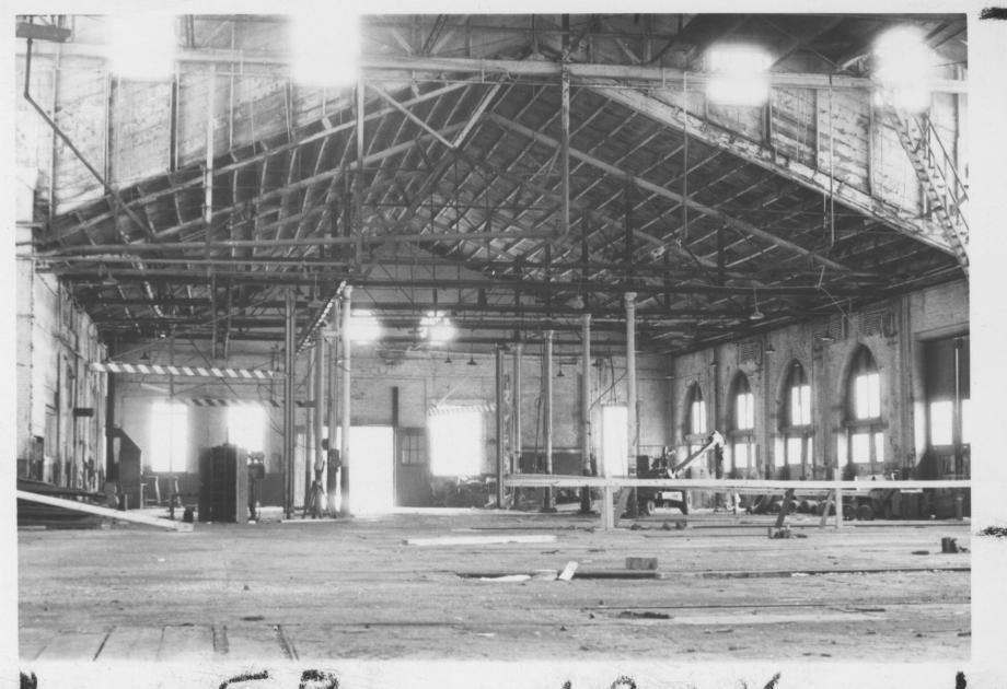 NKP View Interior of shop Building | The Nickel Plate Archive