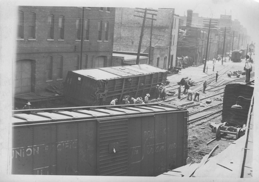 NKP Wreck Ft.Wayne IN 1943 View # 3 | The Nickel Plate Archive