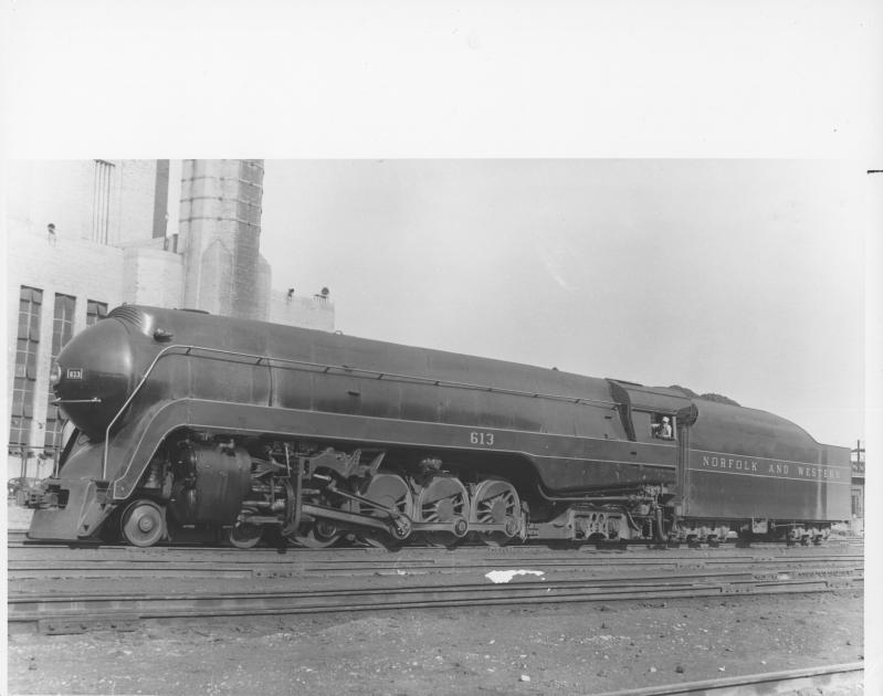 N&W 4-8-4 613 Cincinnati OH 9-6-1953 | The Nickel Plate Archive