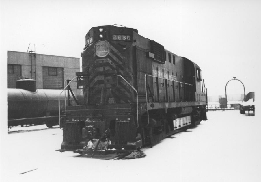 N&W RS11 2856 Bellevue OH 12-26-1969 | The Nickel Plate Archive