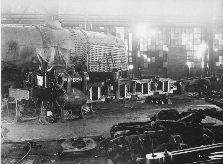 Lima Construction Photos Photo #015 | The Nickel Plate Archive